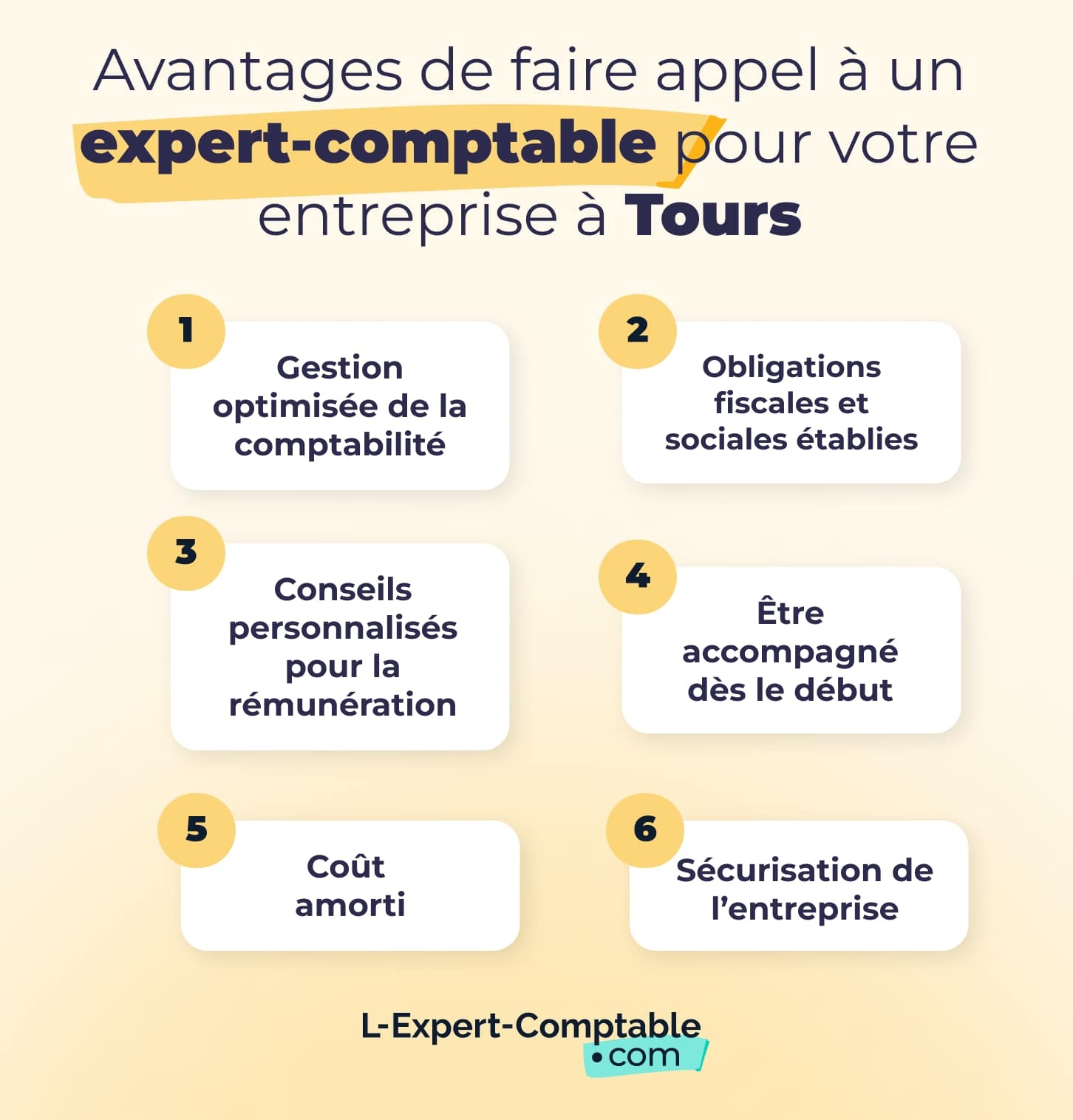 Trouvez votre Expert Comptable à Tours